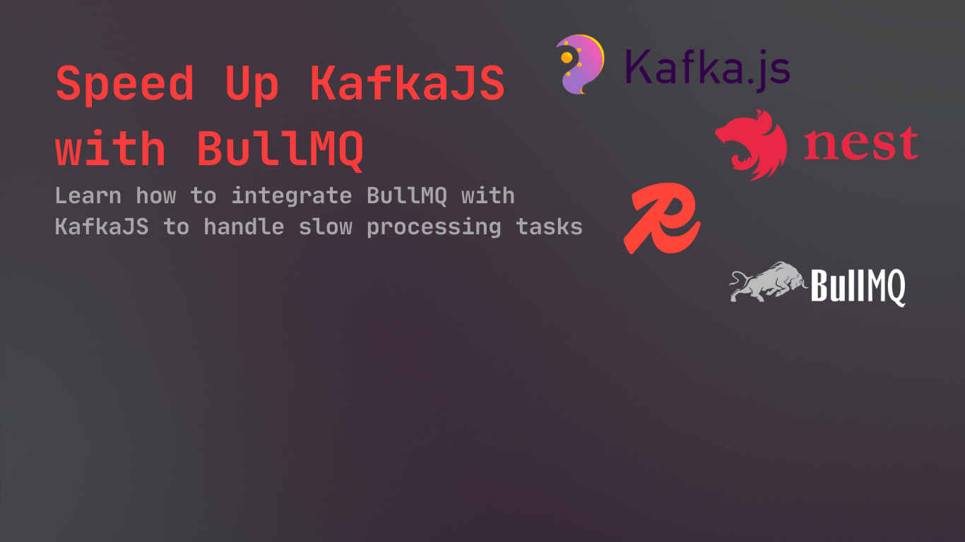 Speed Up KafkaJS with BullMQ: Mastering Slow Task Offloading for High-Throughput Systems (Part 1)